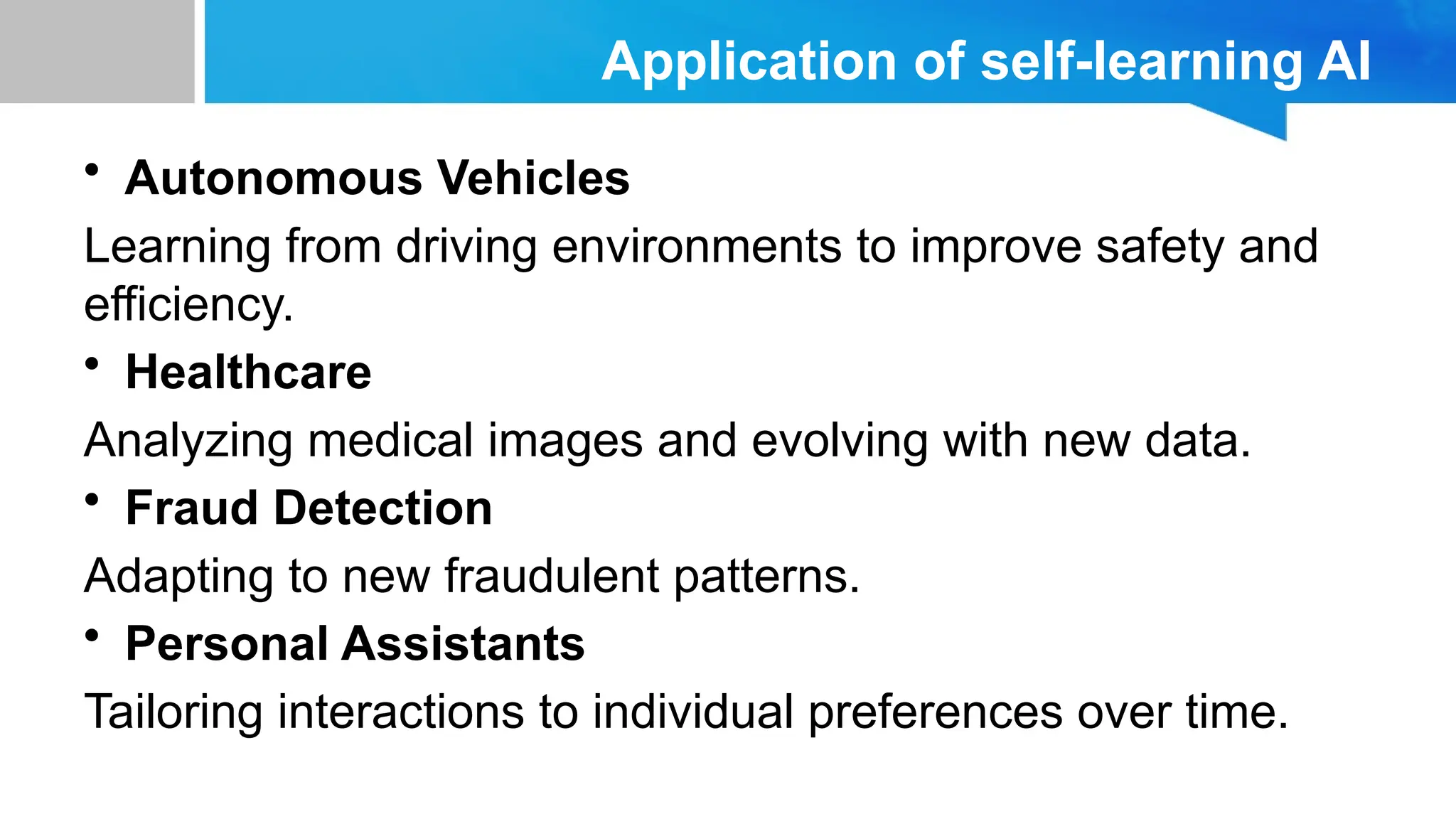 Self Learning AI model machine learning.pptx