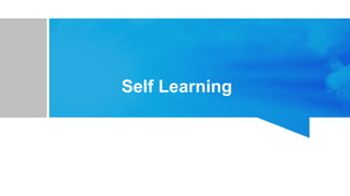 Self Learning AI model machine learning.pptx