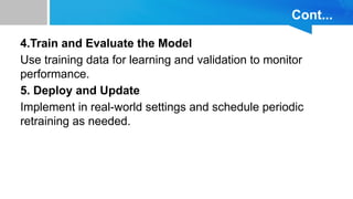 Self Learning AI model machine learning.pptx
