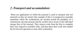 CAROUSEL STORAGE SYSTEMS (AUTOMATION IN PRODUCTION ) | PPTX