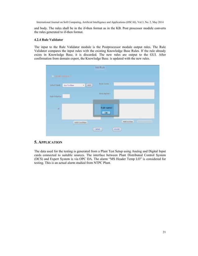 Self learning real time expert system | PDF