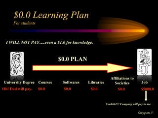 Self Learning Resources | PPT