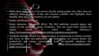 Self Learning Robot-Arm-de all basice AI,Kinematics | PPTX | Robotics | Technology & Computing