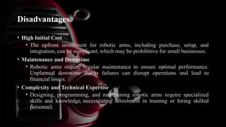 Self Learning Robot-Arm-de all basice AI,Kinematics | PPTX | Robotics | Technology & Computing