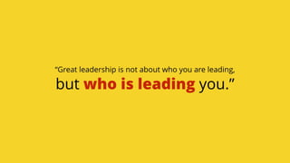 Selfless Leadership | PDF