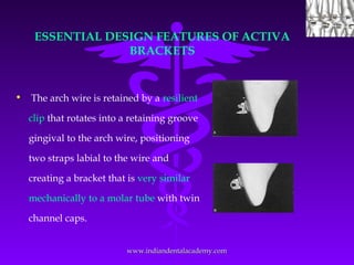 Self ligating brackets | PPT