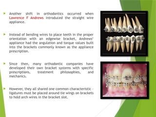SELF LIGATING BRACKETS In orthodontics as | PPTX