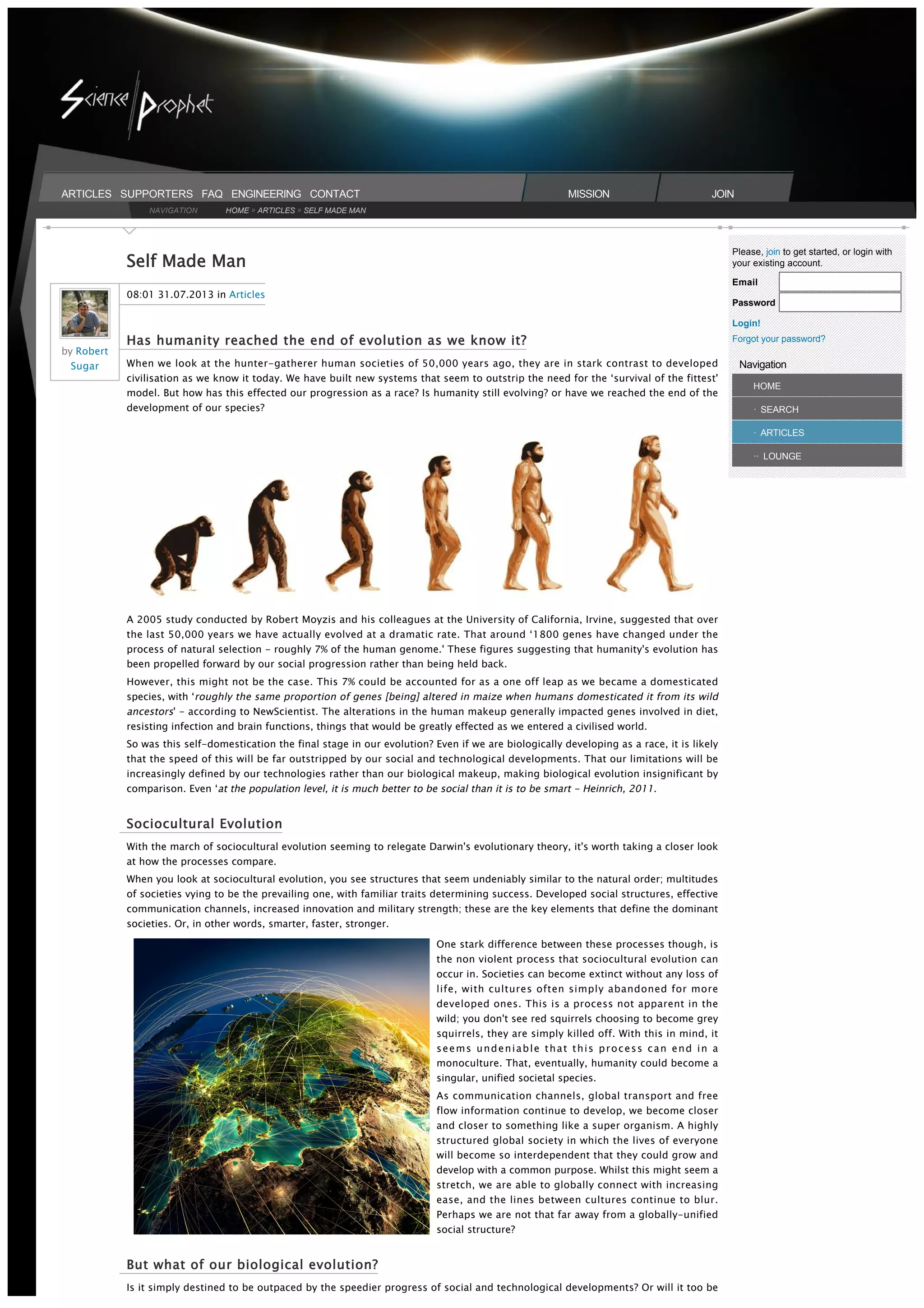 Self made man | PDF