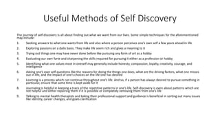 Self management | PPTX