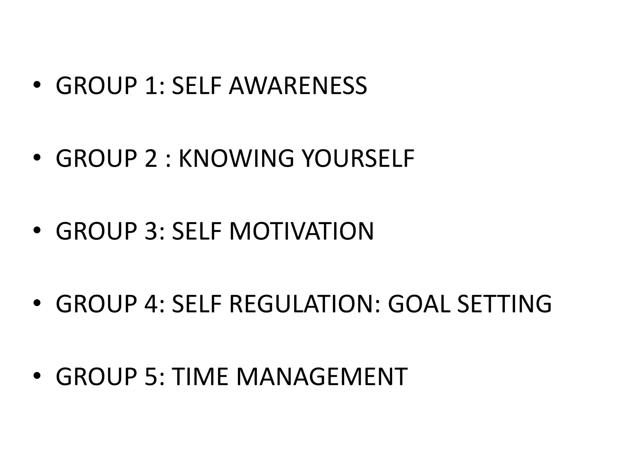 self management.pptx