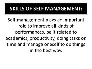 self management.pptx