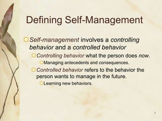 Self management.pptx