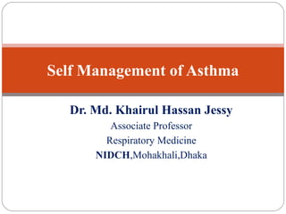 Self Management of Asthma | PPT