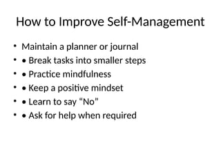 Self_Management_Skills_Notes (2).pptx.... | PPTX