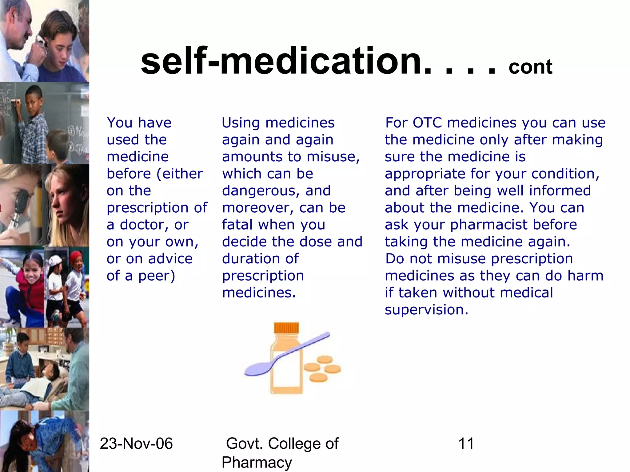 Self medication | PPT