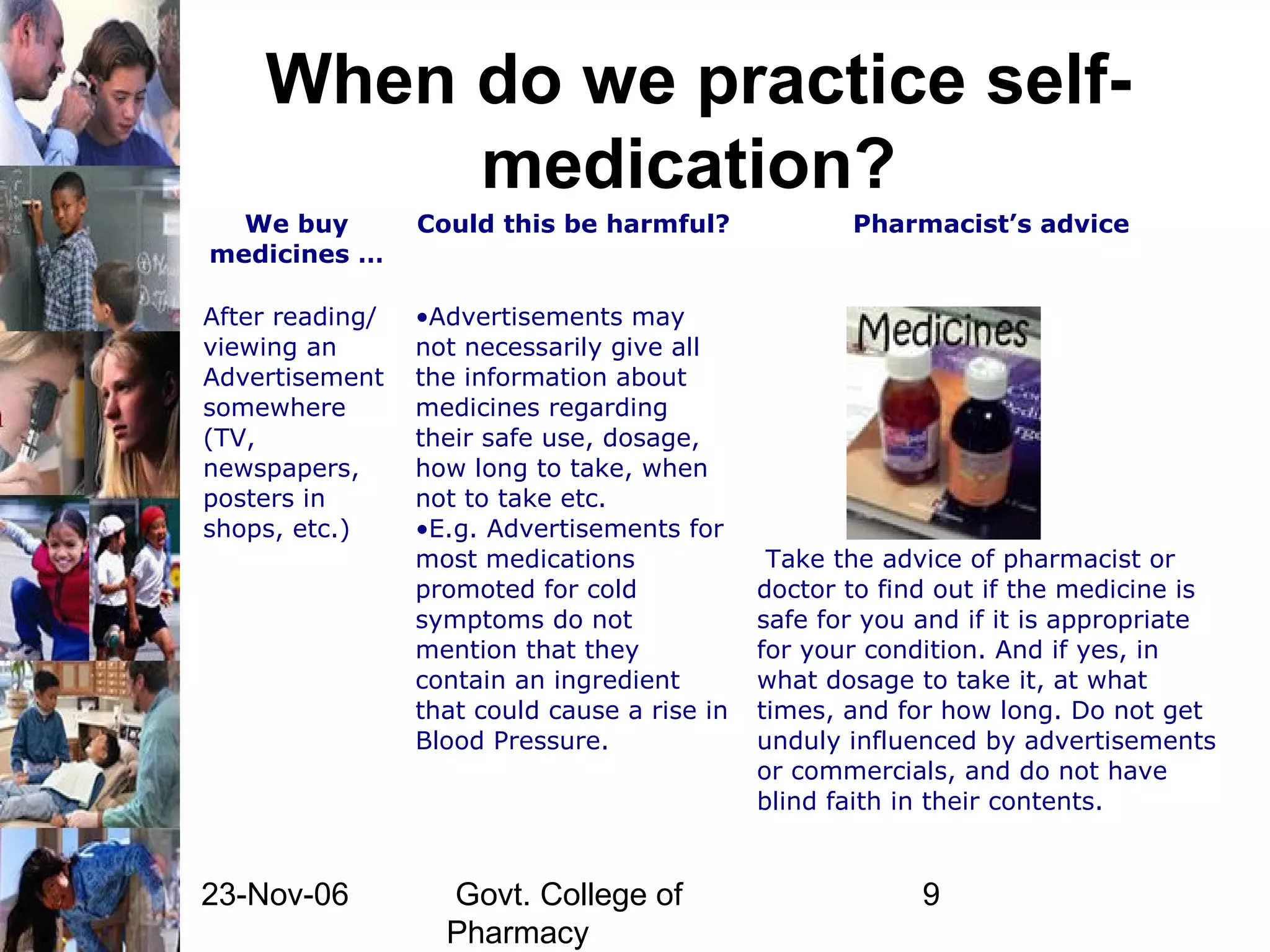 Self medication | PPT
