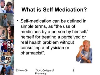 Self medication | PPT