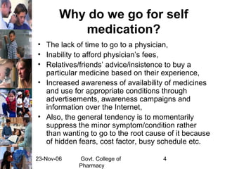 Self medication | PPT