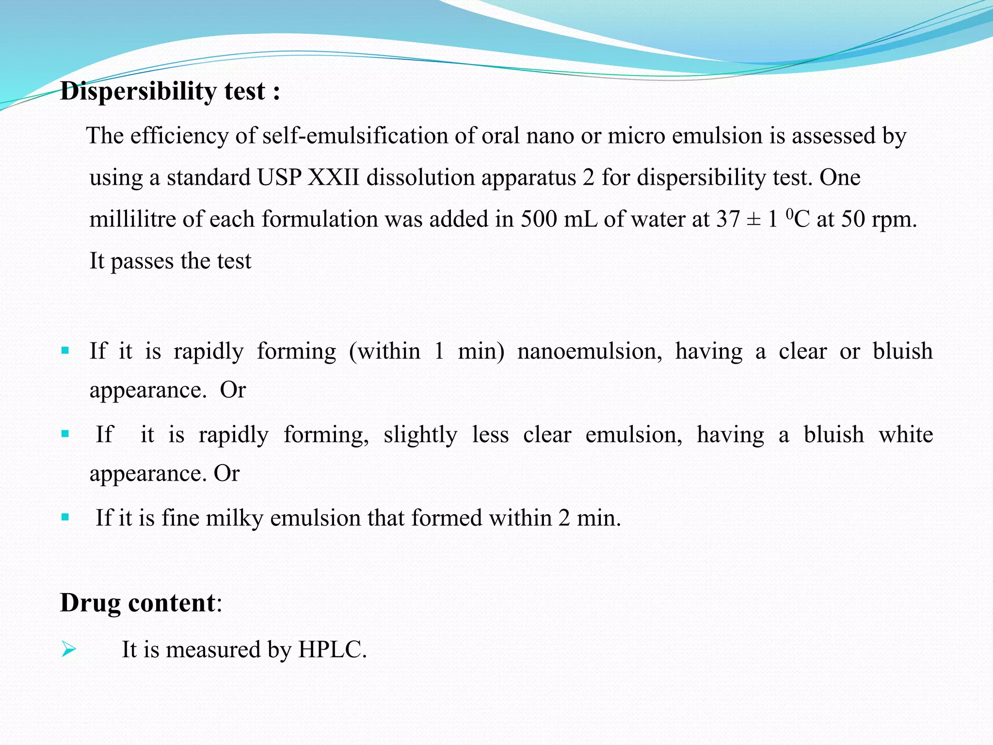 Self micro emulsifying drug delivery system | PPTX
