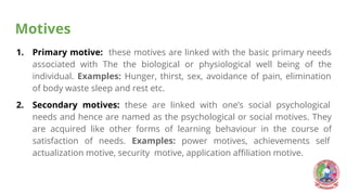 Self Motivation, Types of motivation and Importance of self motivation ...