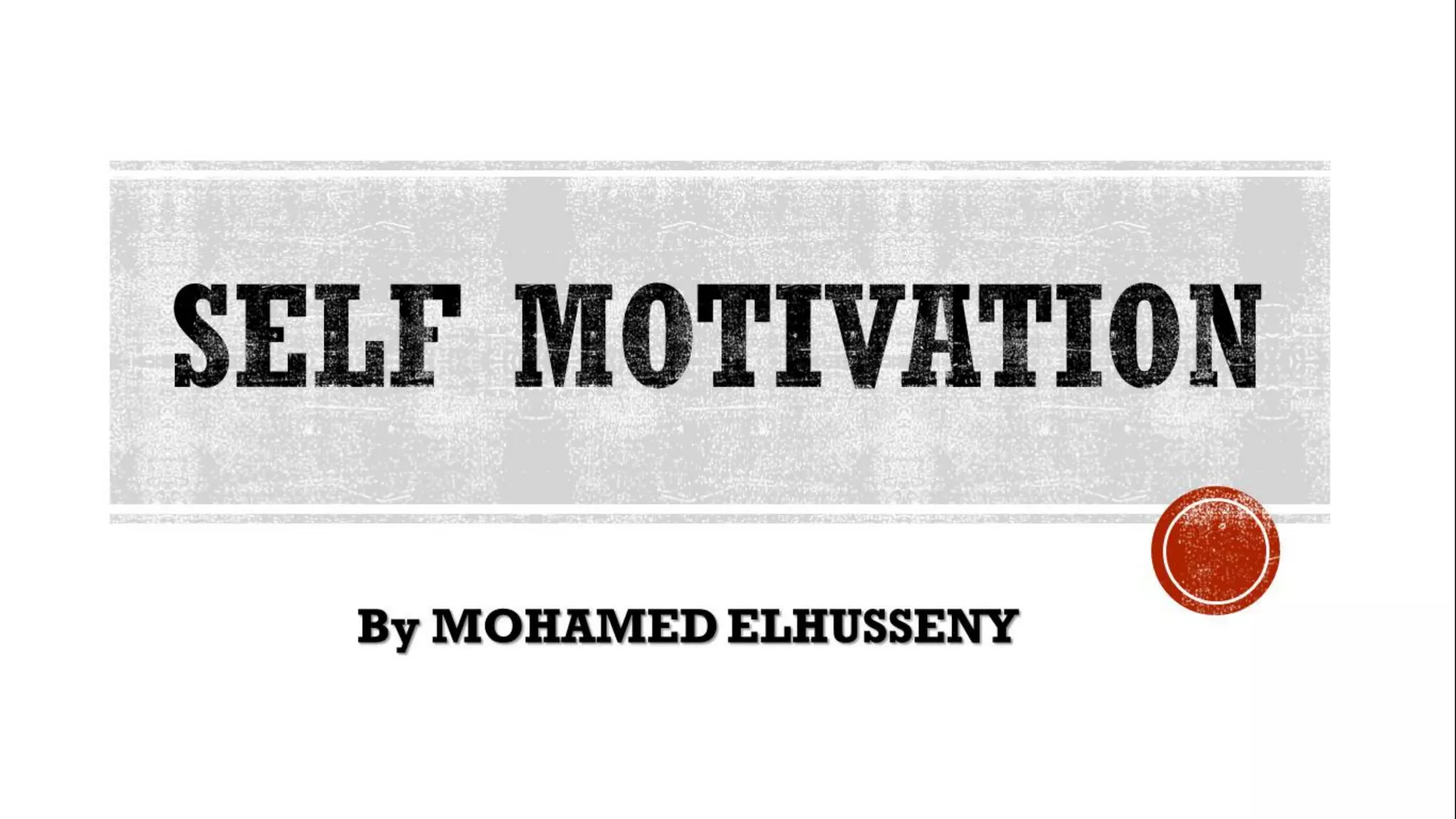 Self Motivation | PDF