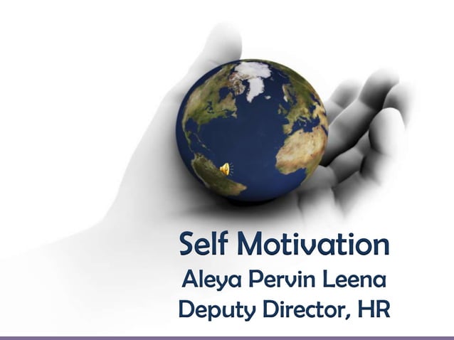 Self motivation at work | PPTX | Career Advice | Careers