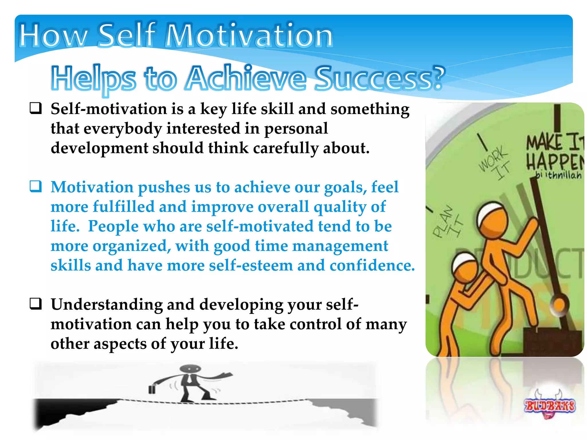Self motivation & goal setting | PPT