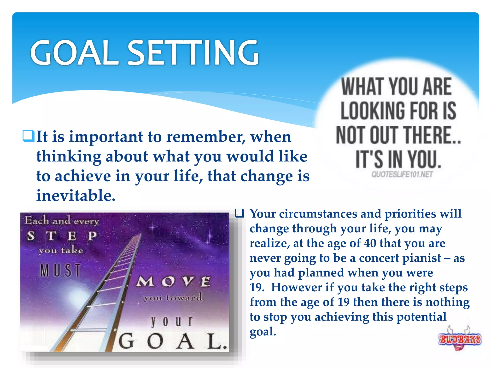Self motivation & goal setting | PPT