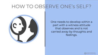 Self observation and Observer Effect | PDF
