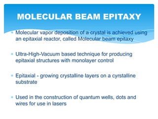 Self organization of nanostructured materials | PPTX