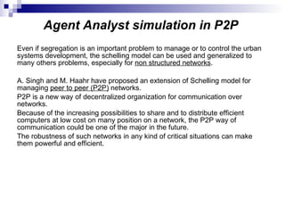 Self Organization Simulation Over Gis Based On Multi Agent Platform | PPT