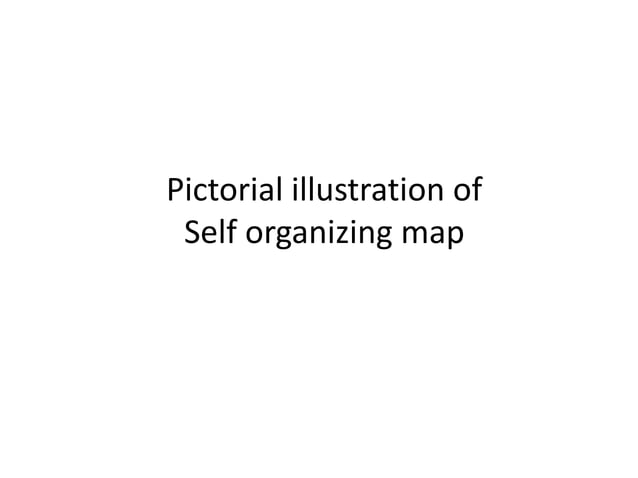 Self Organizing Maps | PPT