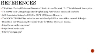 Self Organizing Network | PDF