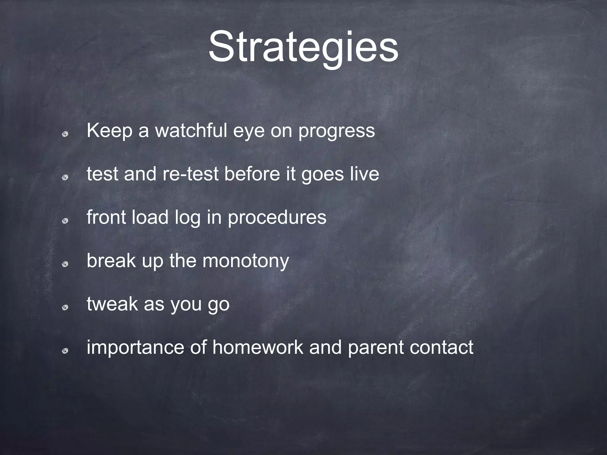 Self Pacing for the Diverse Classroom | PPT