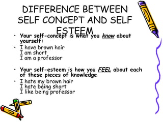 Self Concept Examples