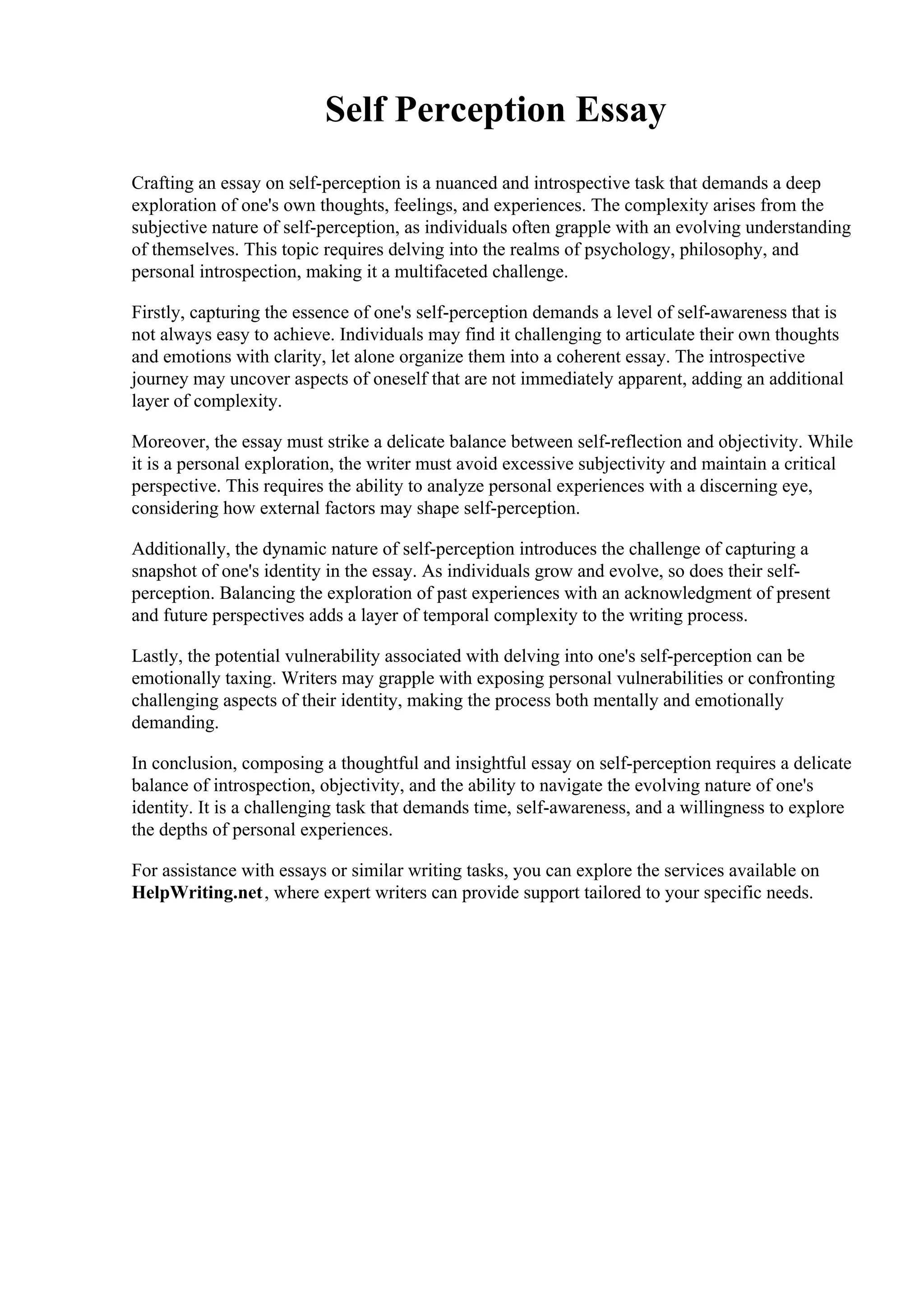 Self Perception Essay.pdf