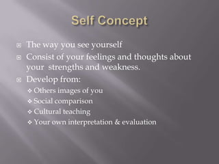 Self & perception in interpersonal communication (chap 3 & 4) | PPT