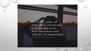 Self Love vs Self Pity By Ms. Kinjal Pandya | PPTX