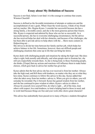 Self Portrait Essay Example.pdf