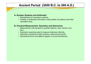 HISTORY OF MATHEMATICS | PDF