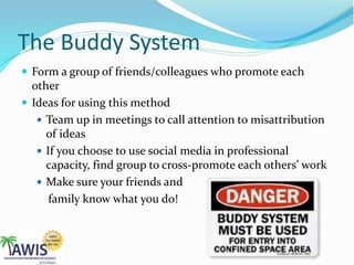 Self Promotion for Women | PPTX