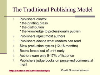 Self-Publishing Tools and Rules | PPT
