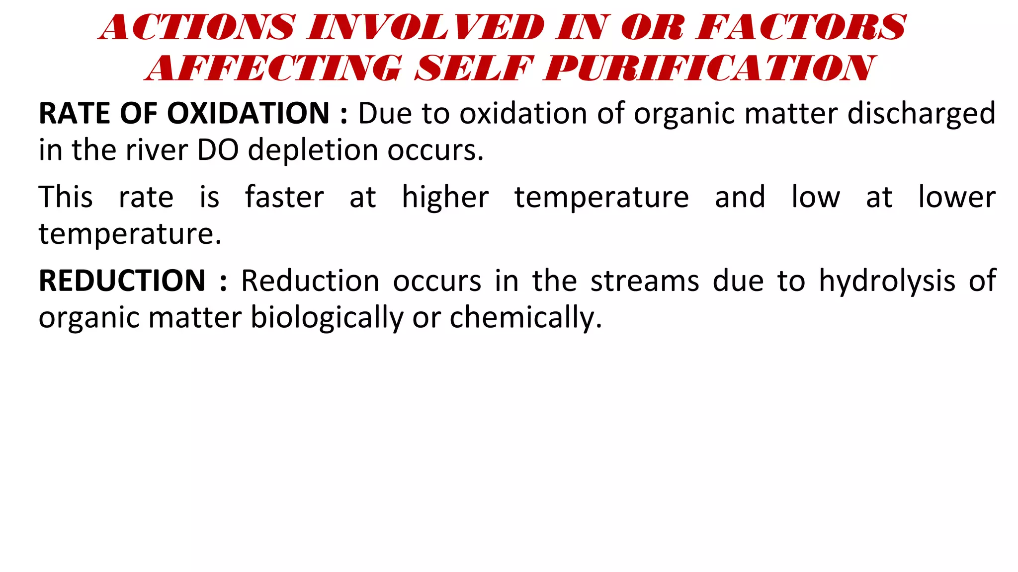 Self purification | PPT