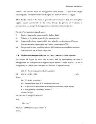 Self purification of river-streams | PDF