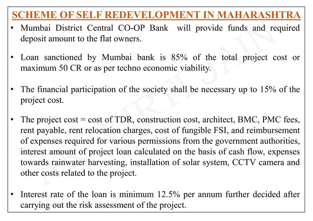 Self Redevelopment of Housing Society | PDF