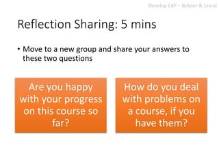 Self reflection | PPTX