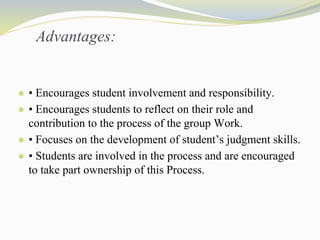 Self reflection and peer evaluation.pptx