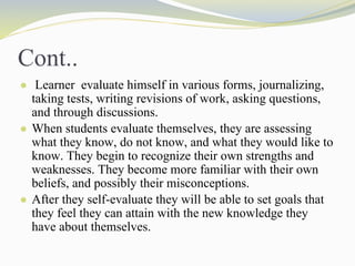 Self reflection and peer evaluation.pptx