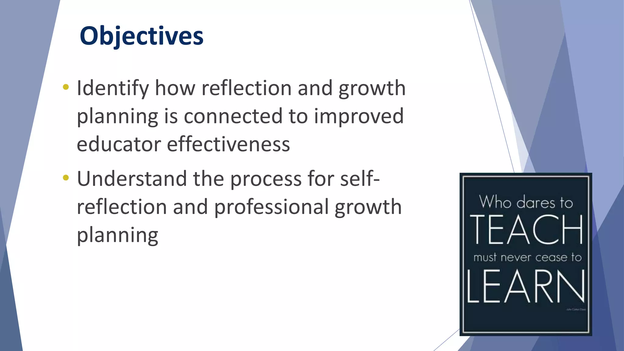 Self Reflection and Professional Growth Planning.pptx