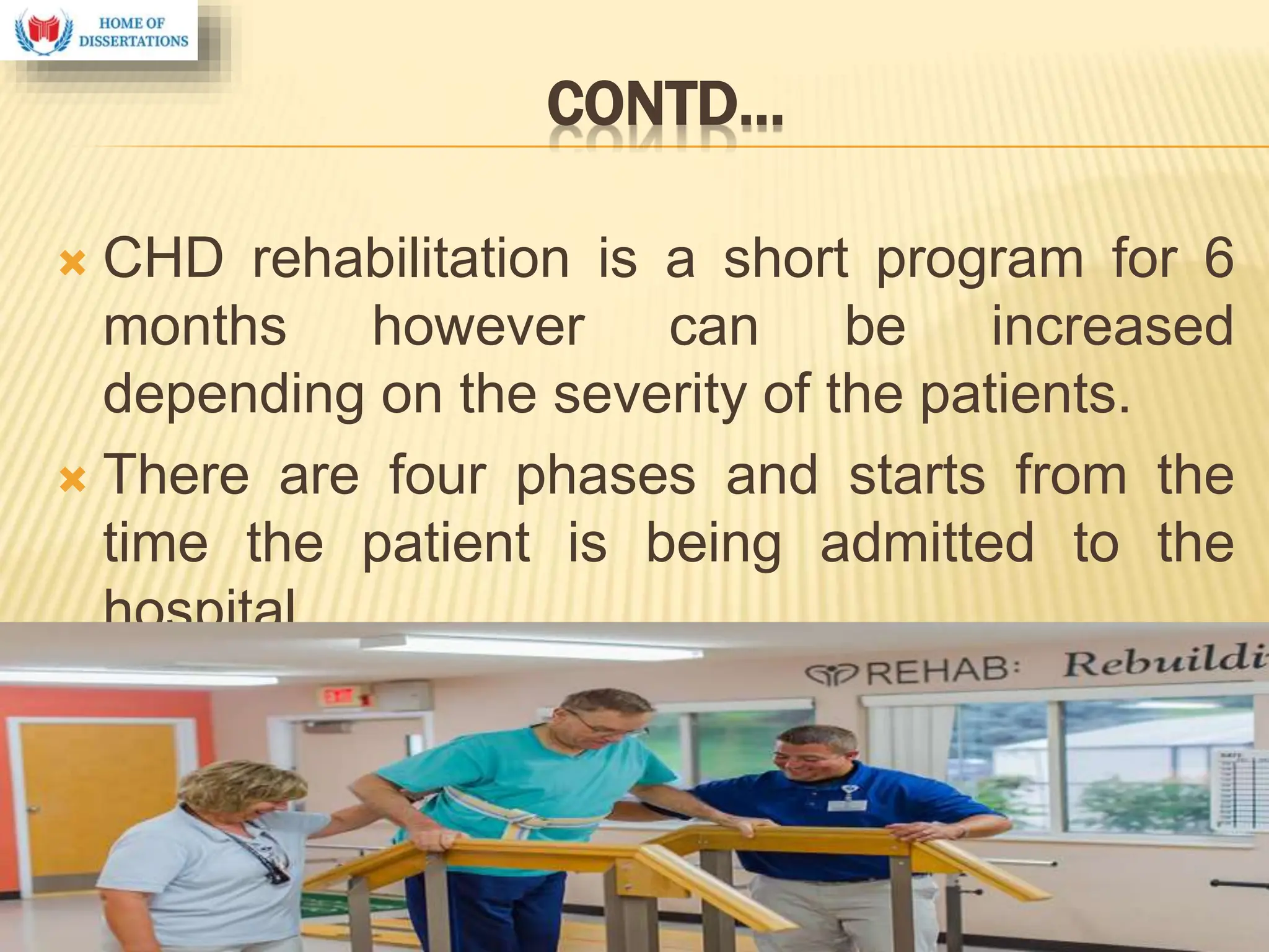 SELF Reflection Occupational Therapist for rehabilitation of Coronary ...